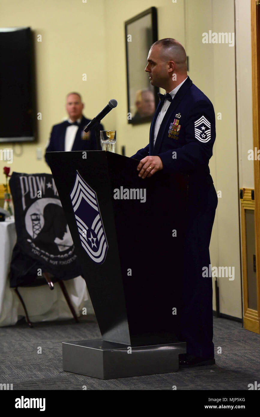 U.S. Air Force Chief Master Sgt. James Lyda, the 509th Bomb Wing ...