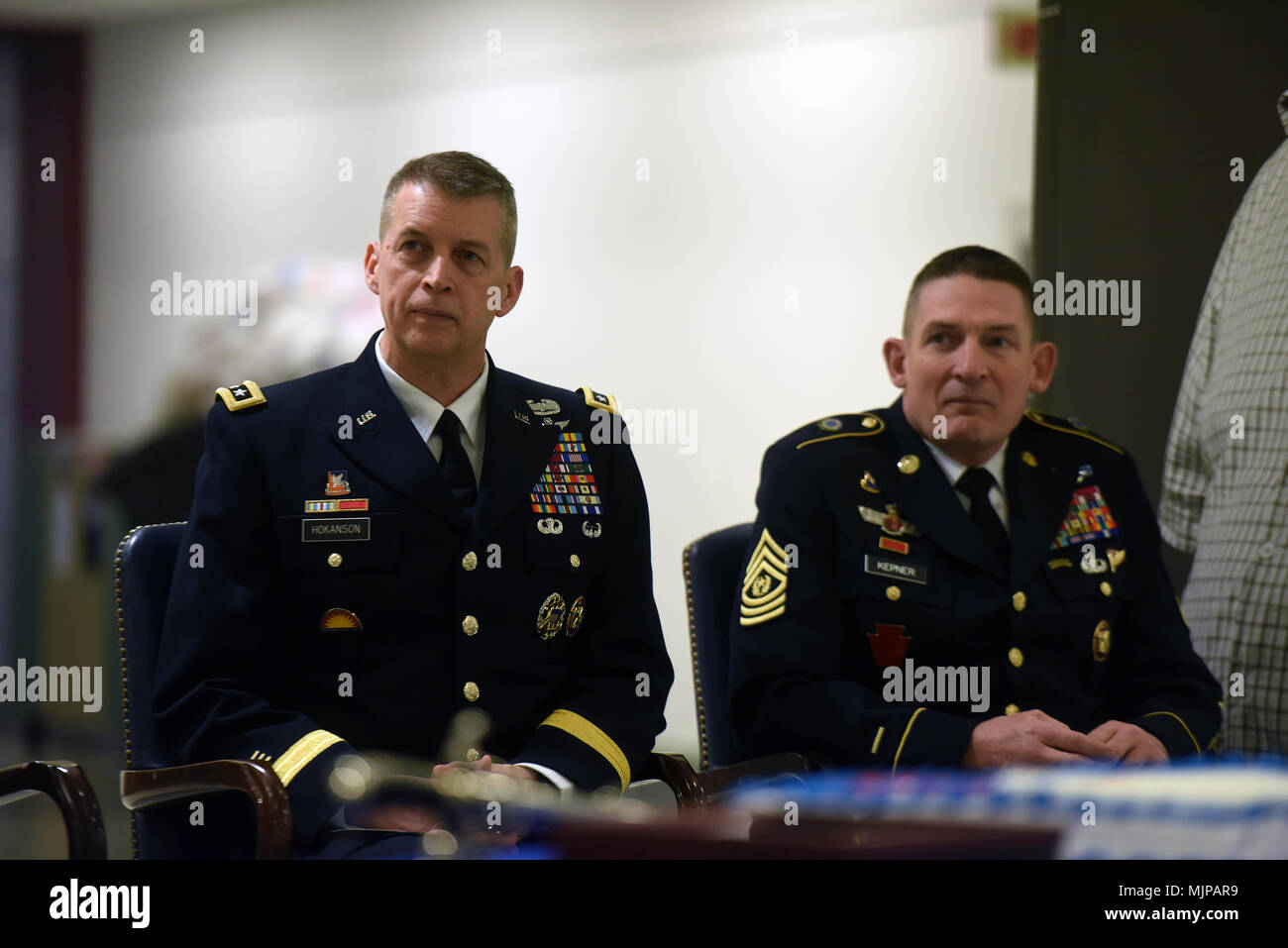 Army Lt. Gen. Dan Hokanson, vice-chief, National Guard Bureau, and Army ...