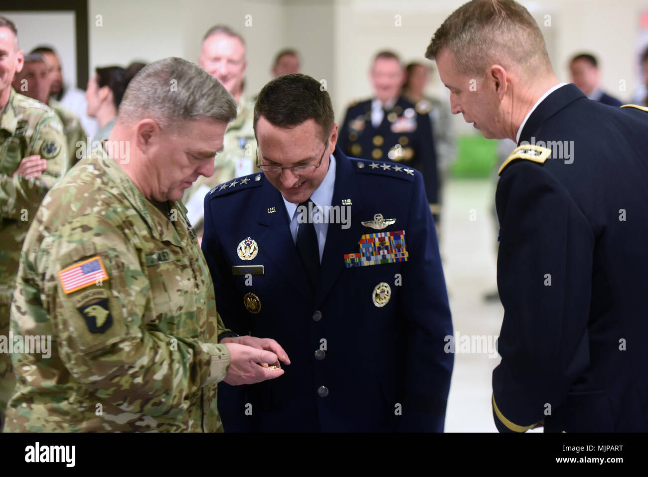 Army Gen. Mark Milley, chief of staff of the Army; Air Force Gen ...