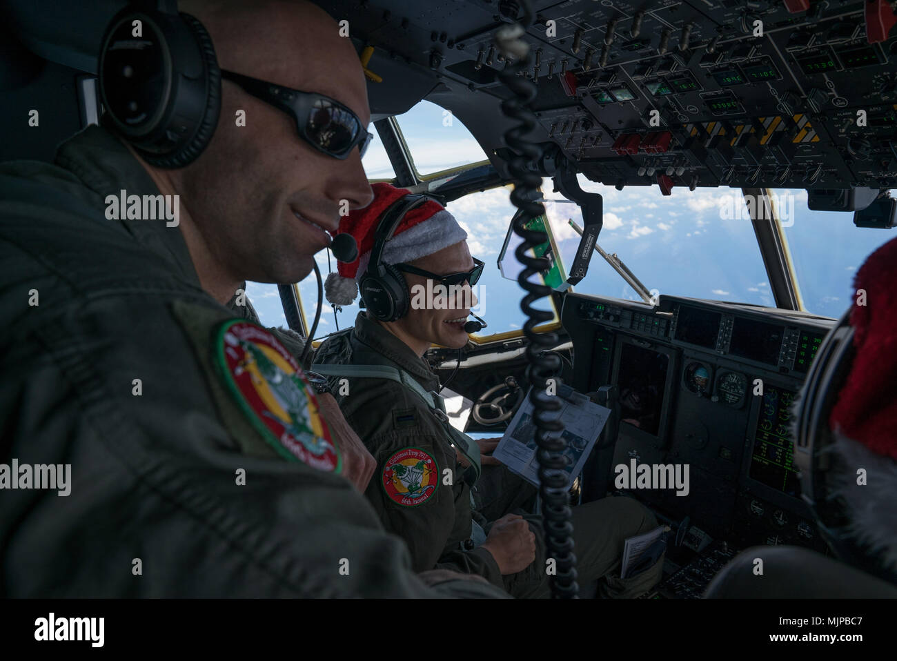 U.S. Air Force Maj. Scott Schavrien, C-130J Super Hercules instructor ...