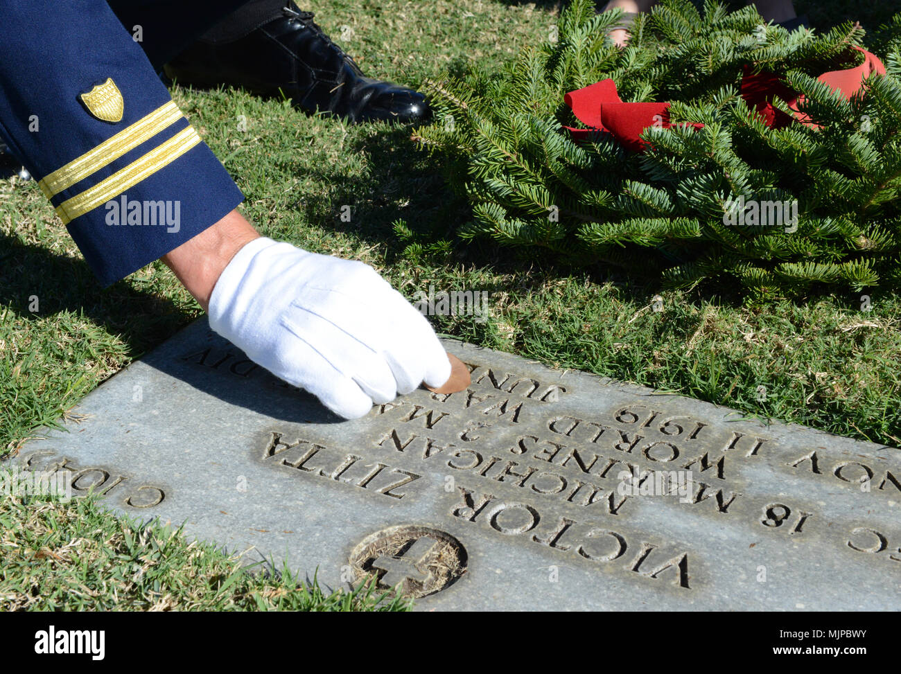 Lt. Duane Zitta, a command duty officer at the Coast Guard 14th ...