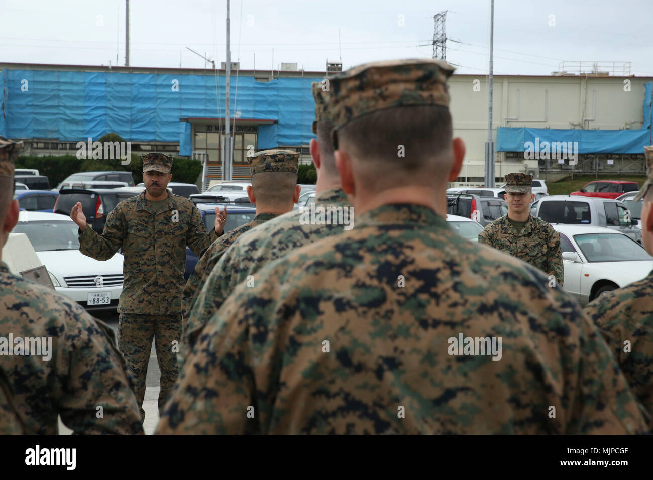 Master Gunnery Sergeant Craig Johnson, Intelligence Chief, 3D Marine ...