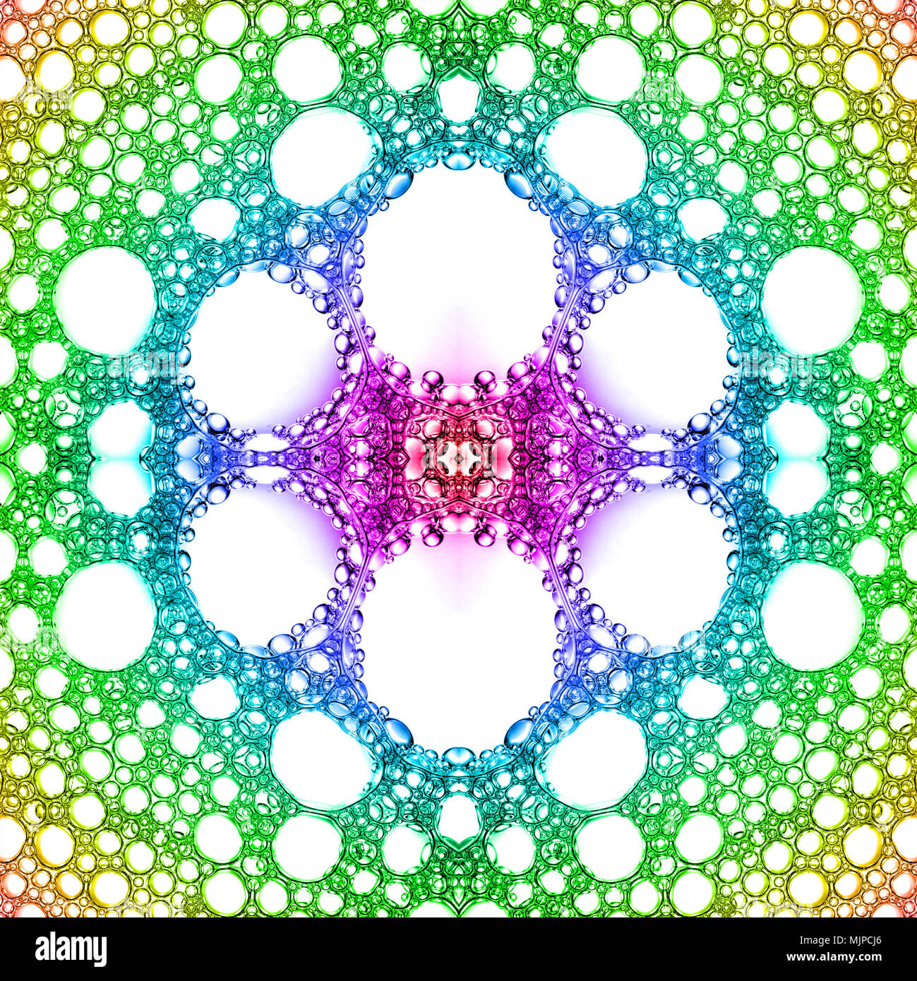 abstract Foamy bubbly water texture background Stock Photo - Alamy
