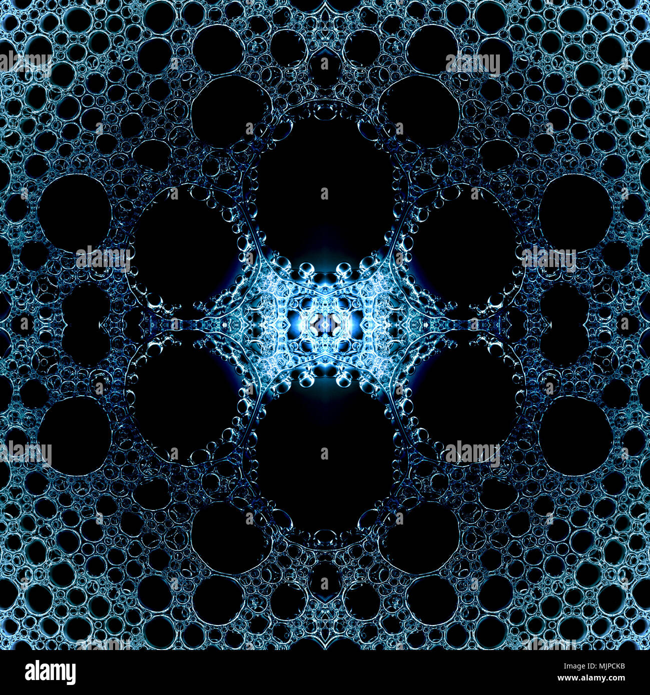 abstract Foamy bubbly water texture background Stock Photo - Alamy