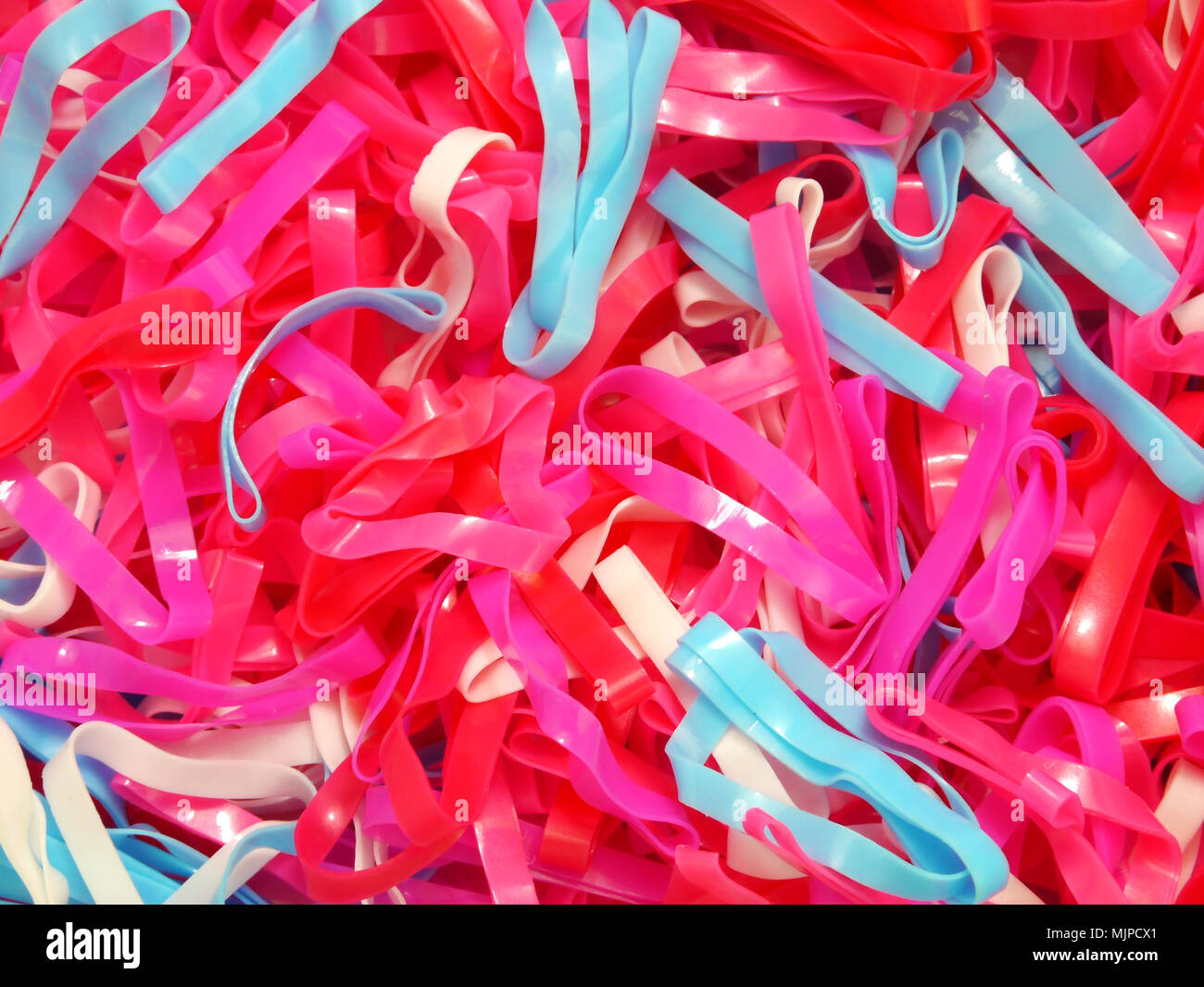 Rubber bands backgrounds hi-res stock photography and images - Alamy