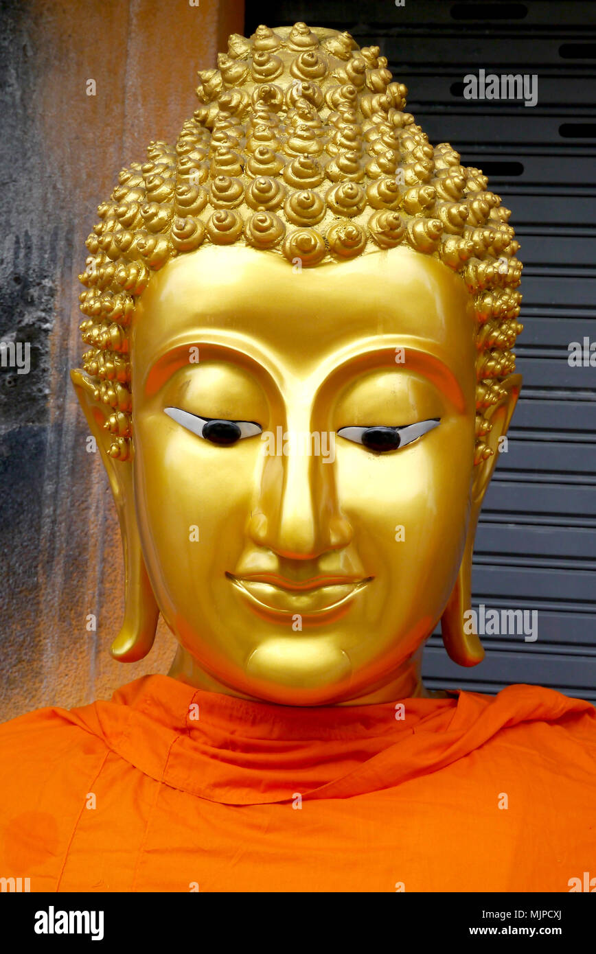 thai budda statue in the thai temple, art of temple thai Stock Photo ...