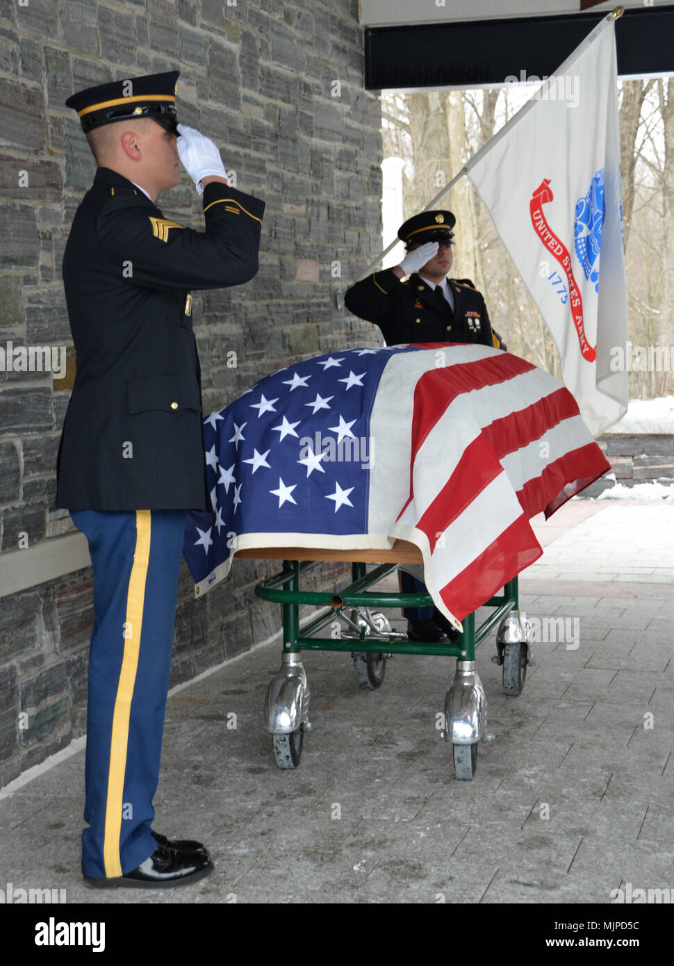 New York Army National Guard Sgt. Ramon Rodriguez (right) and Sgt ...