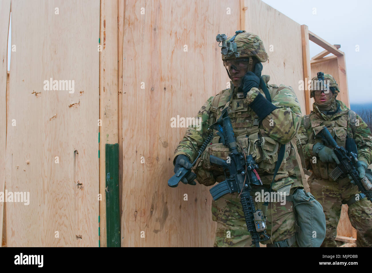 Soldiers from 1st Battalion, 18th Infantry Regiment, 2nd Armored ...