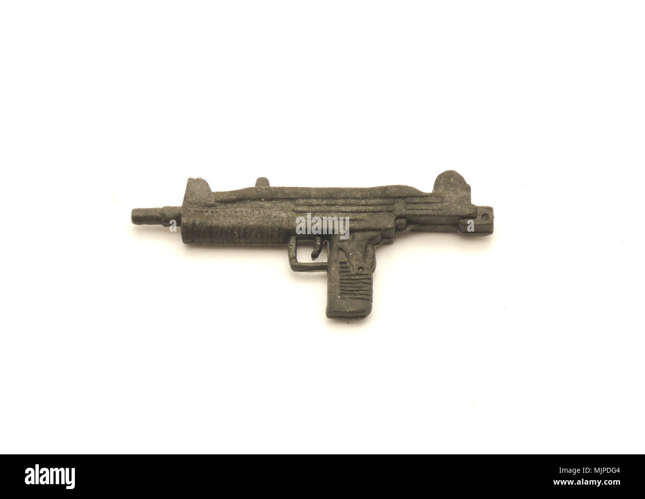 plastic toy uzi sub-machine gun Stock Photo - Alamy