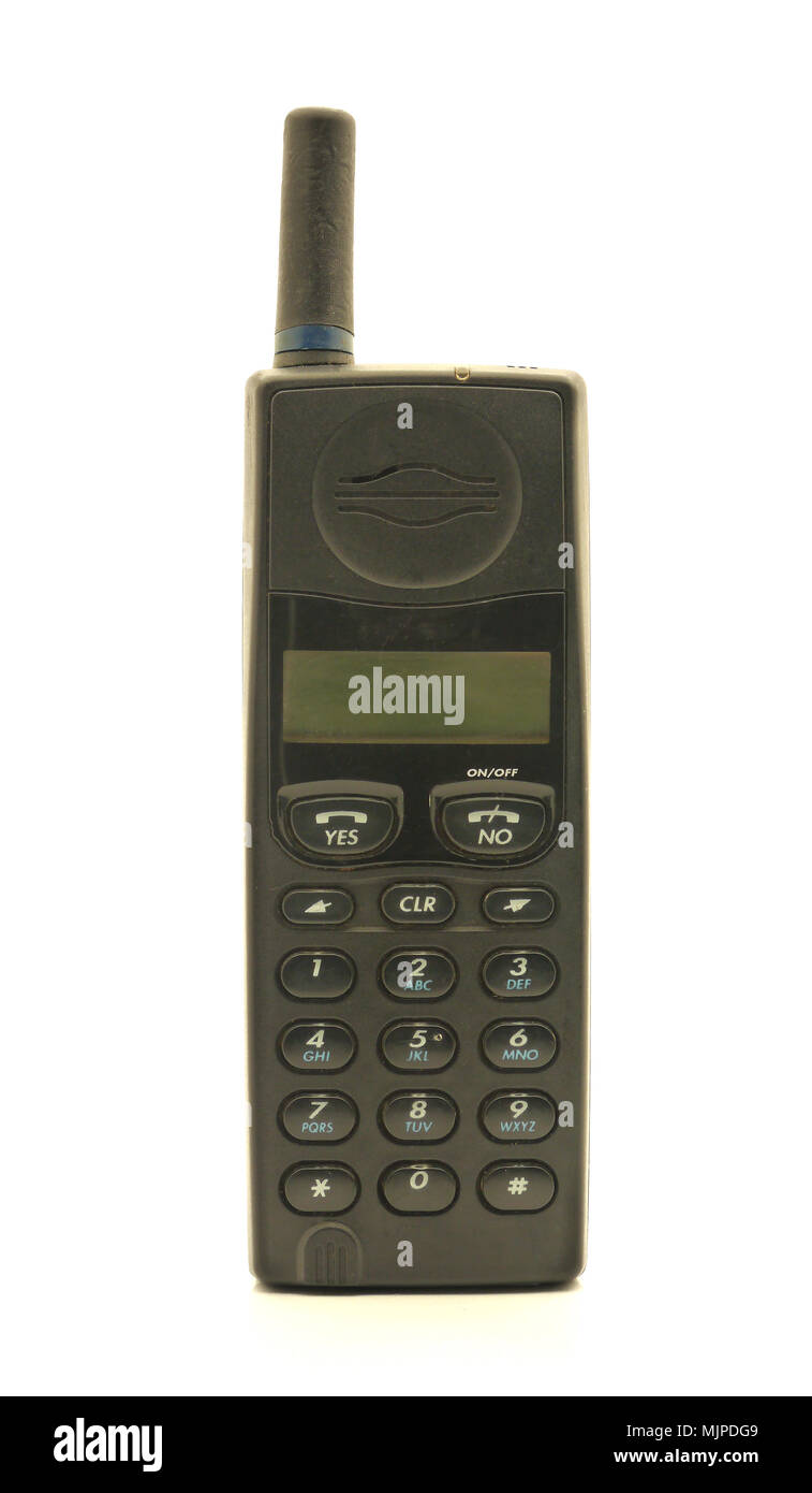 Old mobile telephone Stock Photo - Alamy