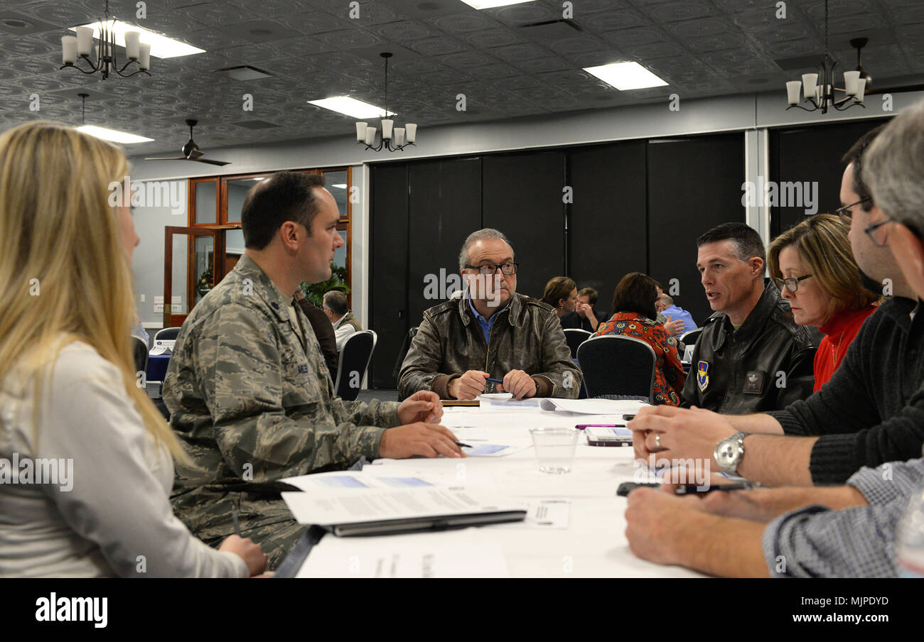 Base leaders and community partners discuss possible initiatives Dec ...