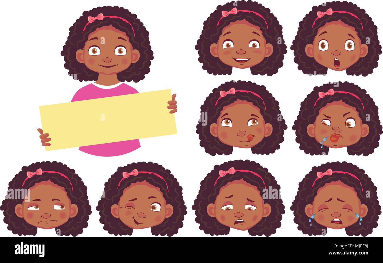 Set cartoon character holding Stock Vector Images - Alamy