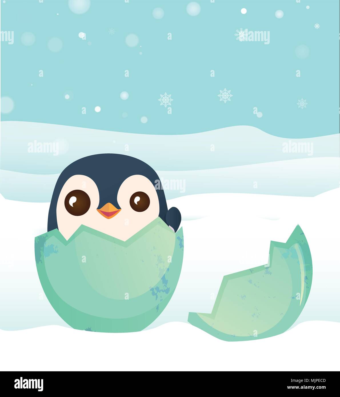 Hatching from chicken egg Stock Vector Images - Alamy