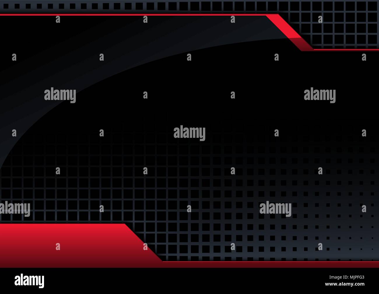 Black Abstract Tech Background Stock Vector Image & Art - Alamy