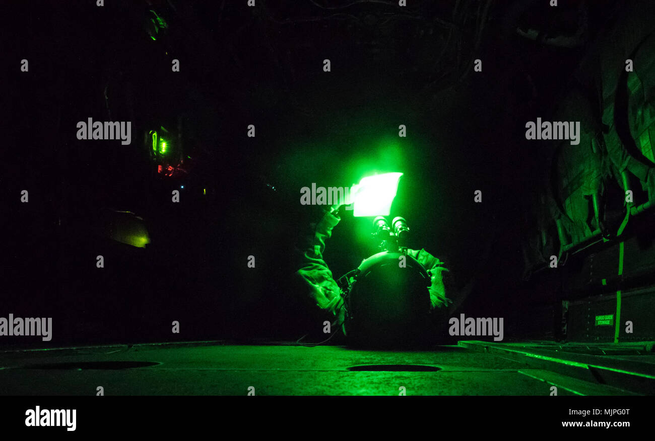 An Airman assigned to the 14th Weapons Squadron at Hurlburt Field ...