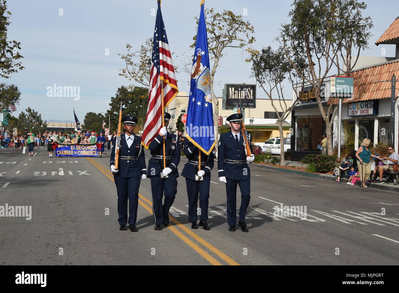 The Space and Missile Systems Center’s Honor Guard leads off the 54th ...