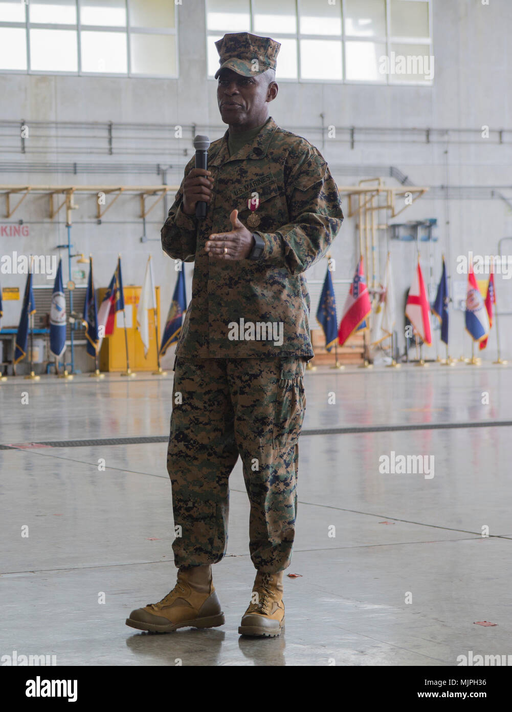 U.S. Marine Corps Sgt.Maj. Jerry D. Taylor, the sergeant major for ...