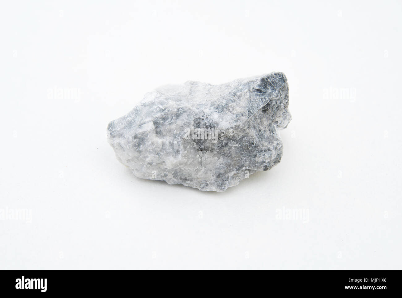 extreme close up with a lot of details of barite mineral isolated over ...