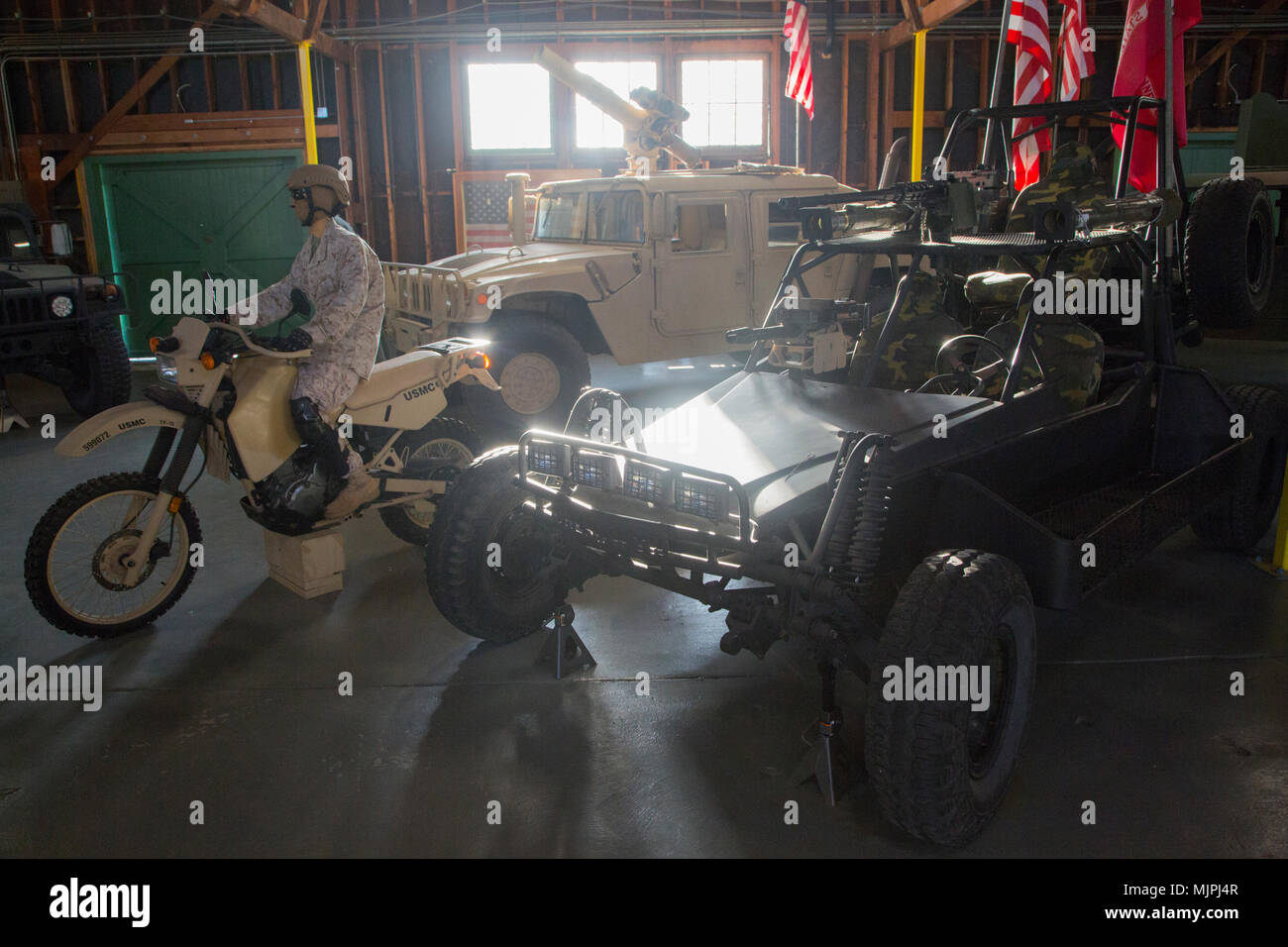 The light strike vehicle is a modified Chenowth off-road racing vehicle ...