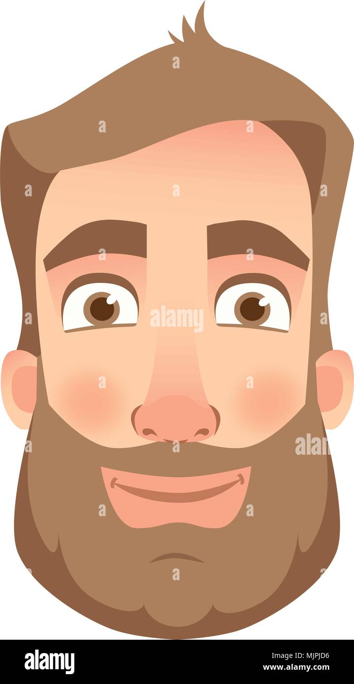 Human face smile close up Stock Vector Images - Alamy