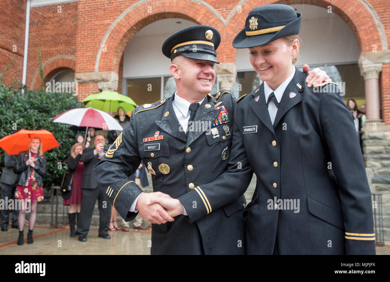 U.S. Army Master Sgt. Shane Werst, of Lake Forest, Cali., the senior ...