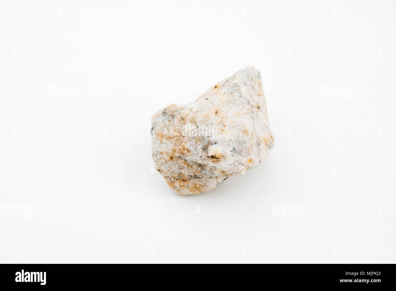 extreme close up with a lot of details of leptite rock isolated over ...