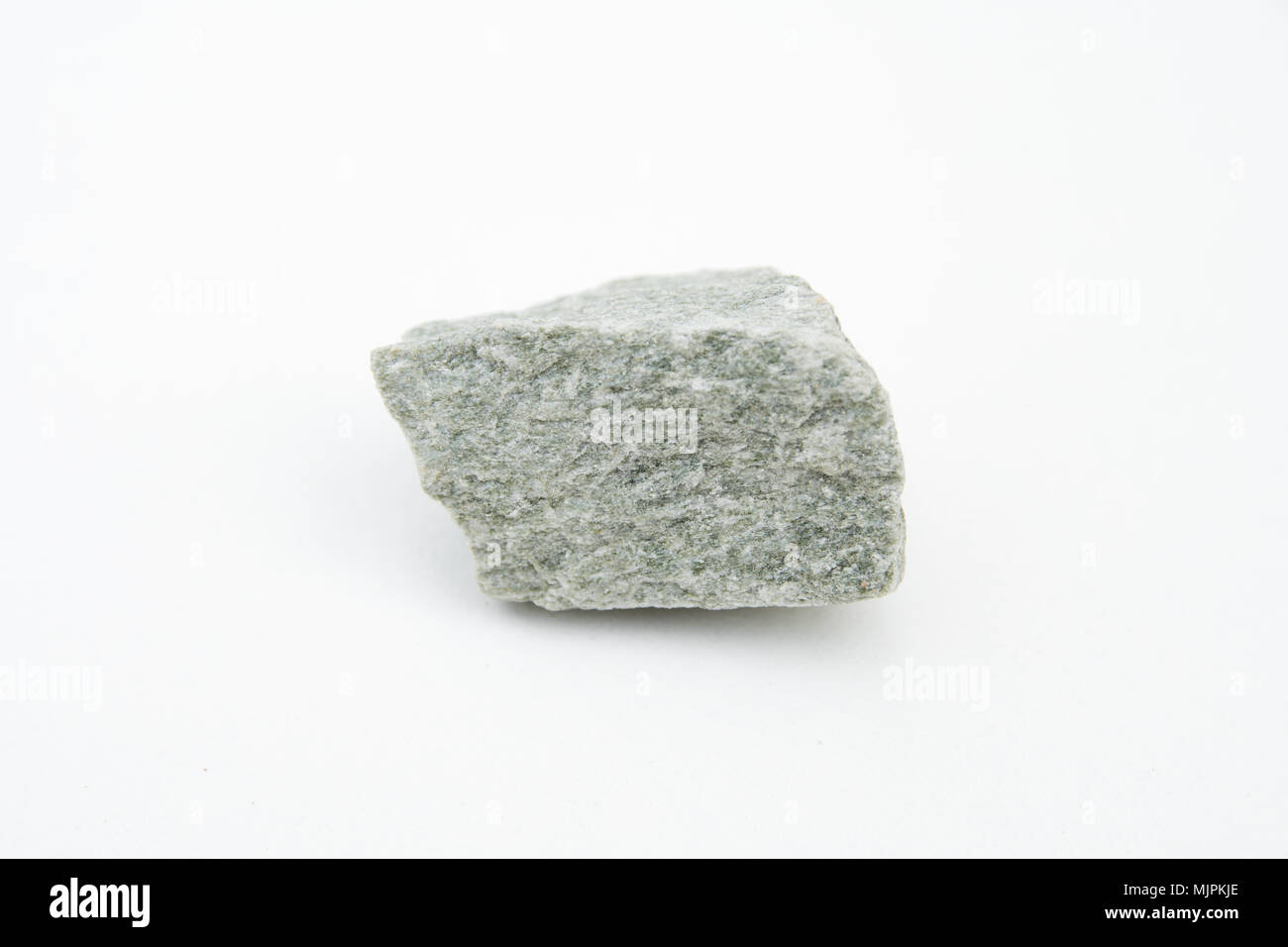 extreme close up with a lot of details of glaucophane rock isolated ...