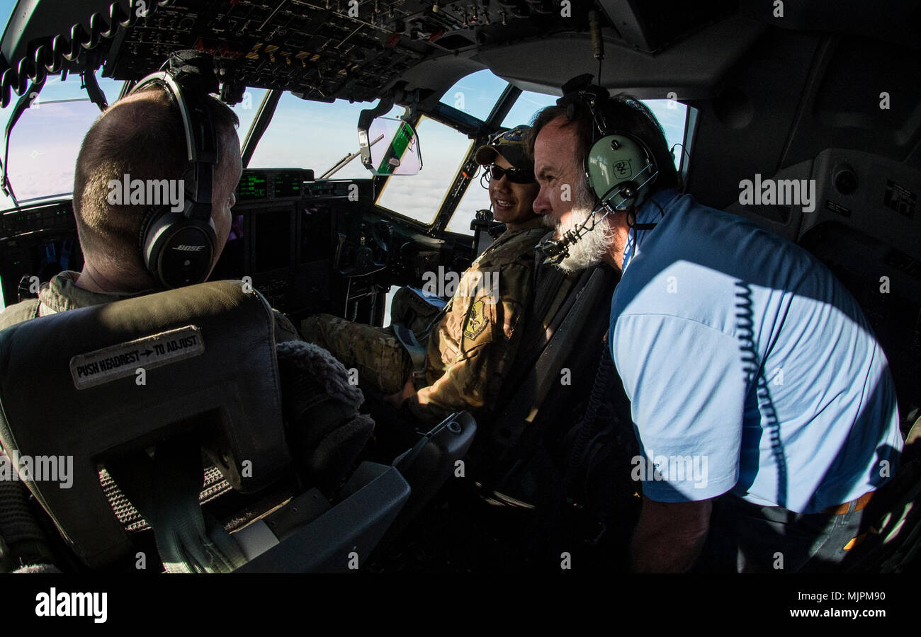 Maj. Andrew Powers and Capt. Henry Moreno, 71st Rescue Squadron pilots ...