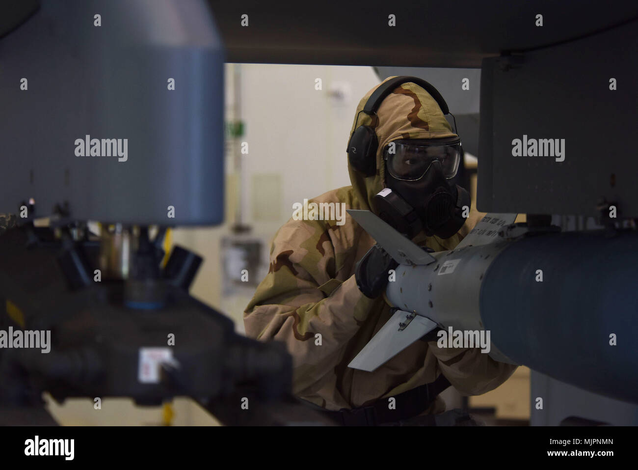 An Airman assigned to the 432nd Aircraft Maintenance Squadron Reaper ...