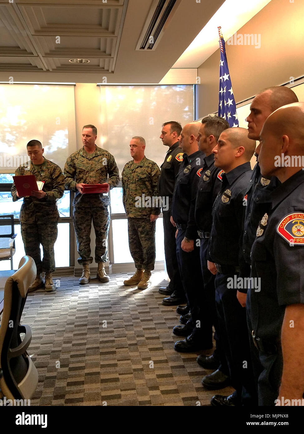 U. S. Marine Corps Brig. Gen. Kevin J. Killea, commanding general ...