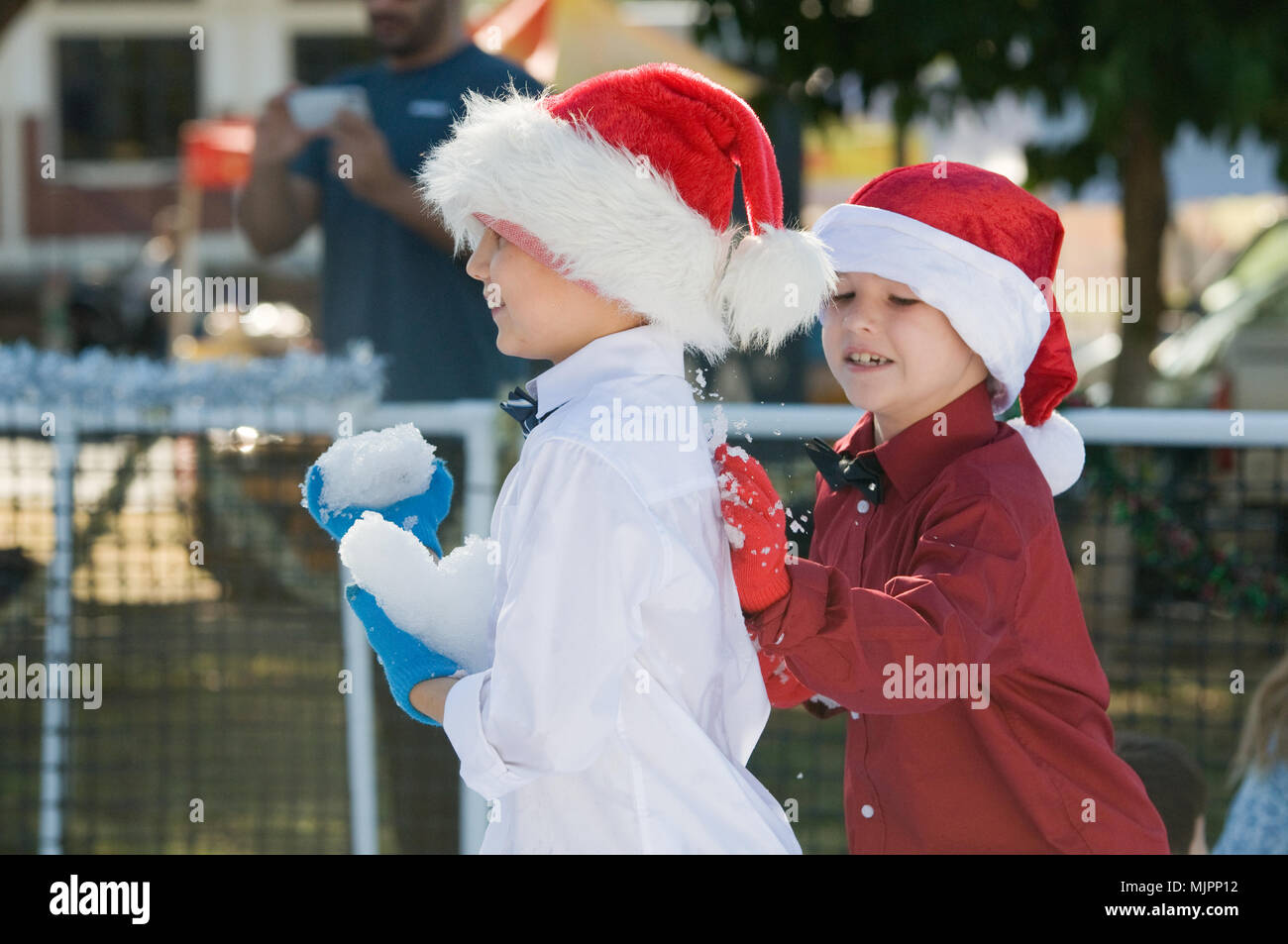 ALIAMANU MILITARY RESERVATION — Brandon McClenahan (right) has a mini ...