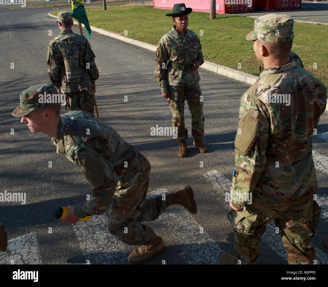 Female drill sergeant hi-res stock photography and images - Alamy