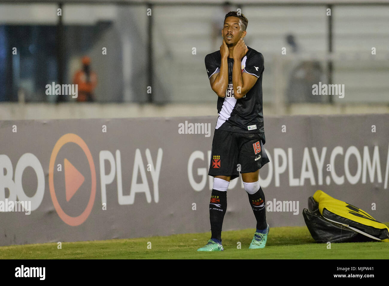 Rio De Janeiro, Brazil. 05th May, 2018. Caio Monteiro during Vasco da ...