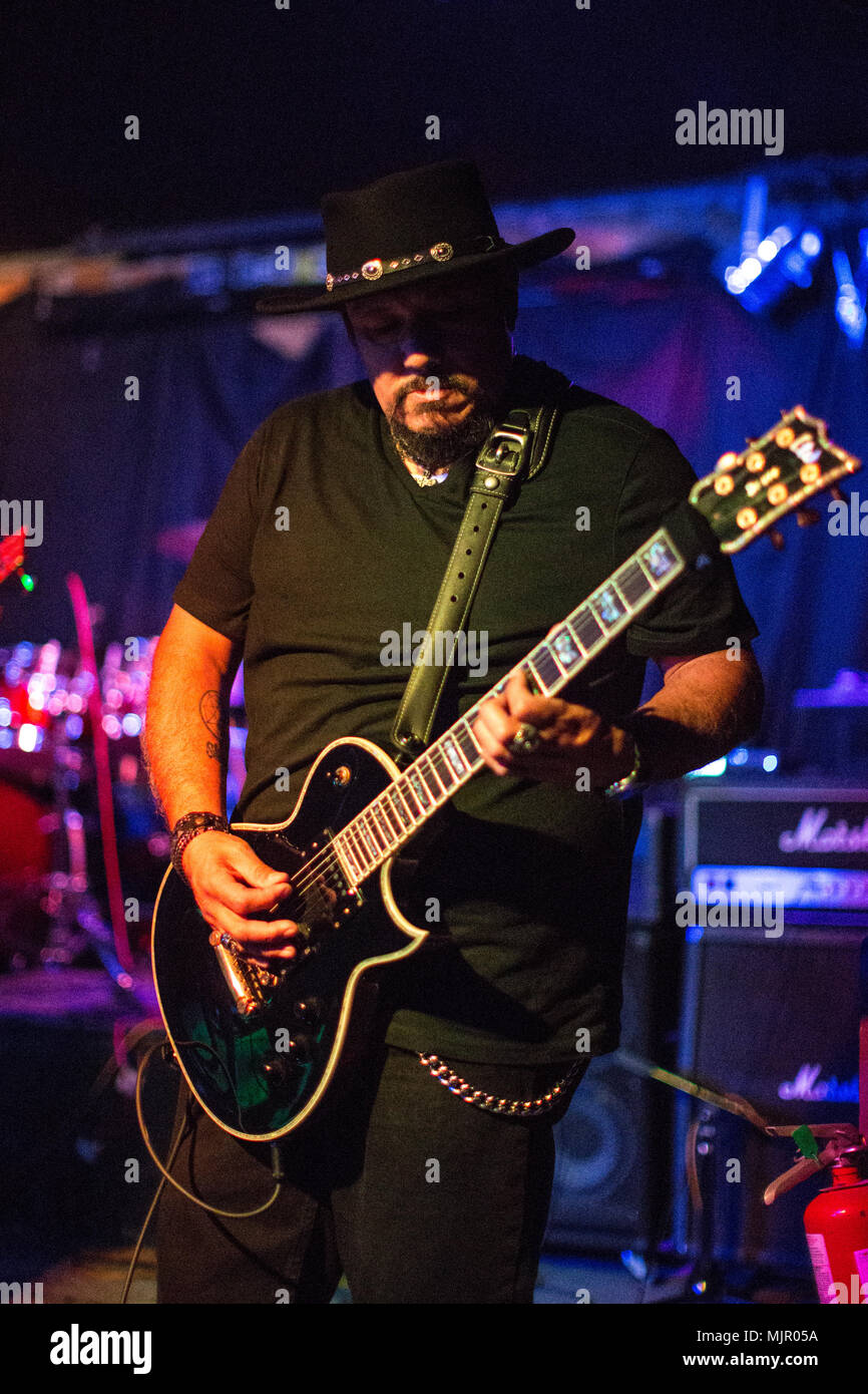 Los Angeles, California, USA. 4th May, 2018. Six Gun Sal Band ...