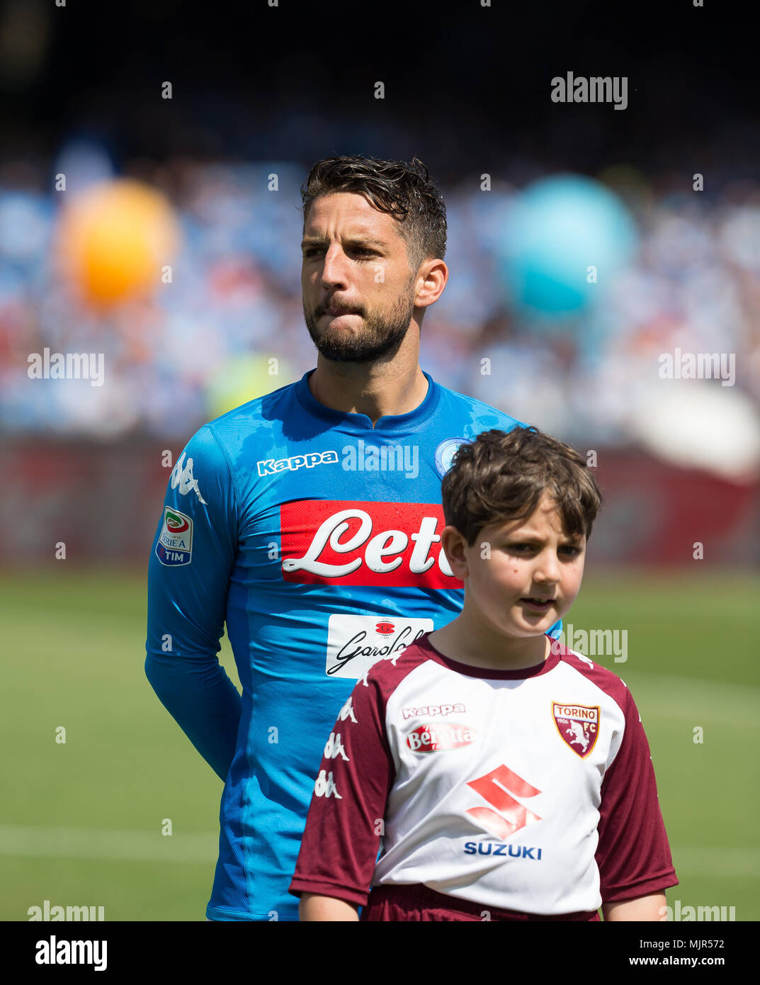 Dries Mertens of SSC Napoli seen before the Serie A football match ...
