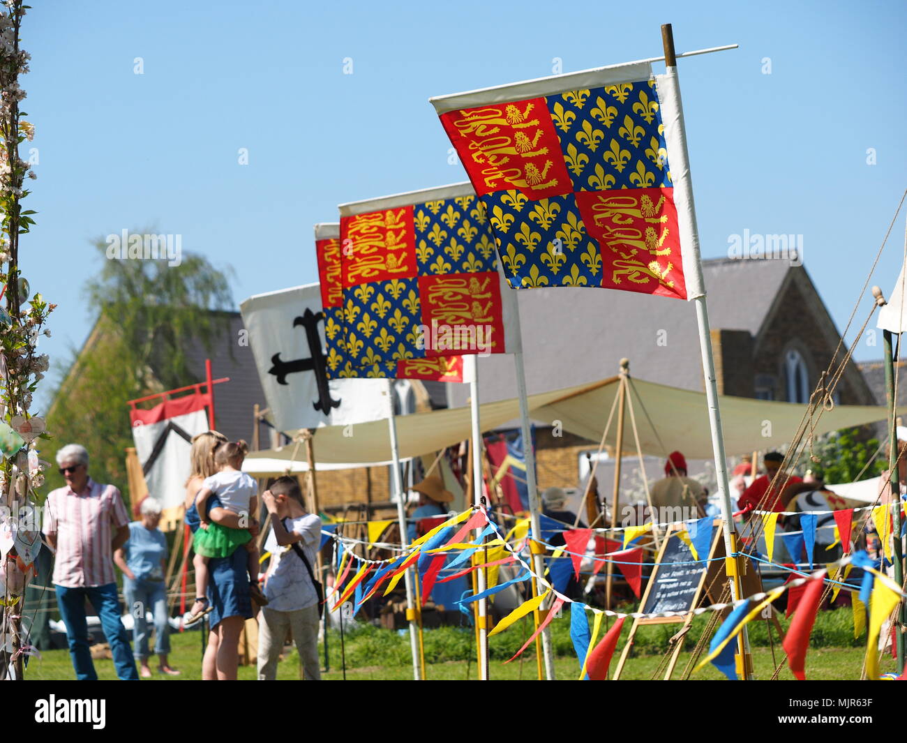 Queenborough, Kent, UK. 6th May, 2018. Queenborough is celebrating the ...