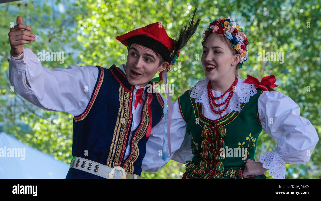 London UK 06 May 2018 The biggest Polish Festival in the United Kingdom ...