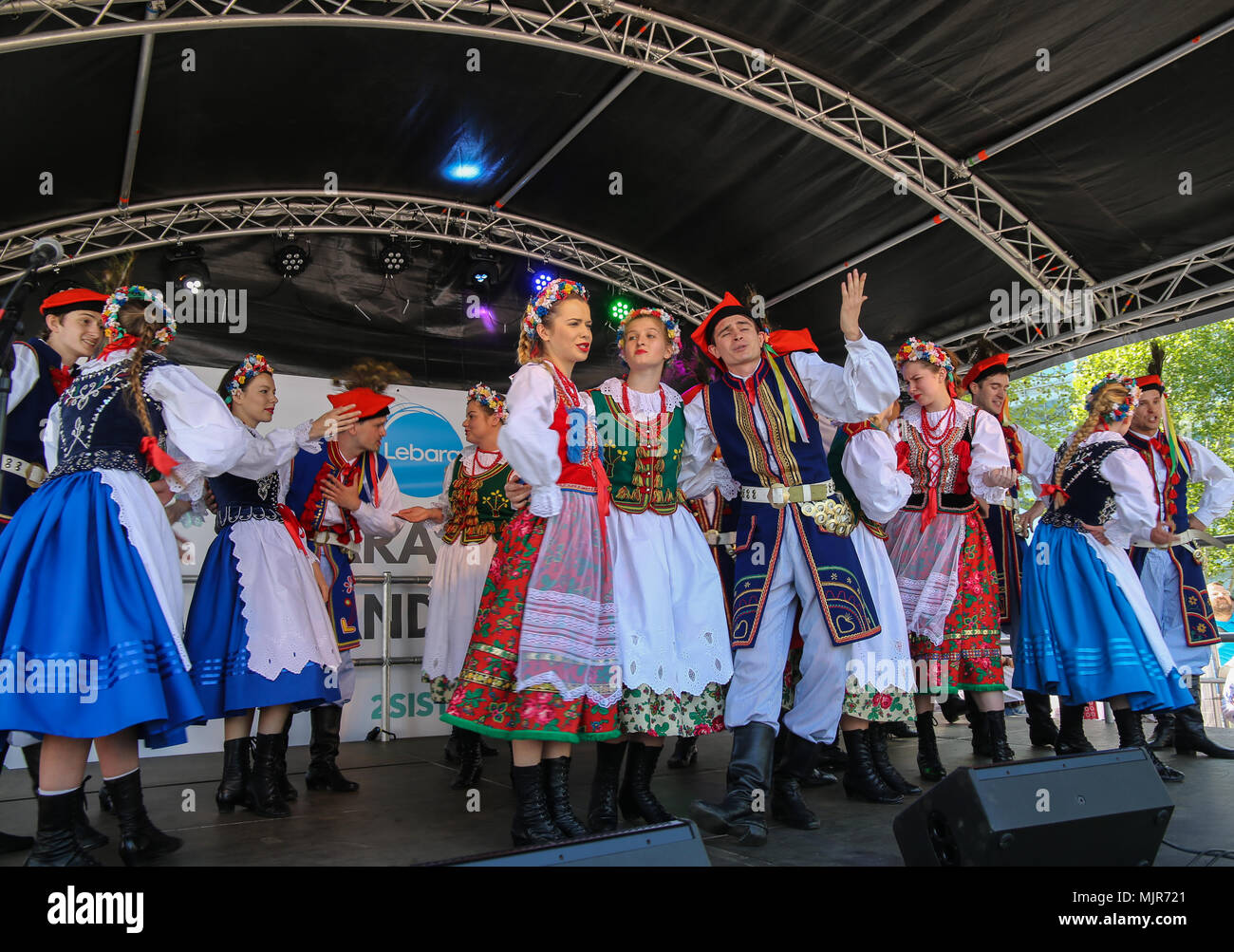 London UK 06 May 2018 The biggest Polish Festival in the United Kingdom ...