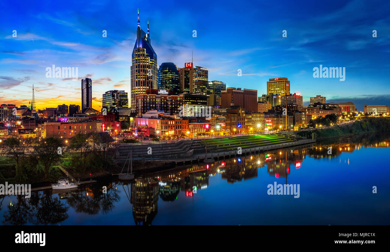 Downtown Nashville High Resolution Stock Photography and Images - Alamy