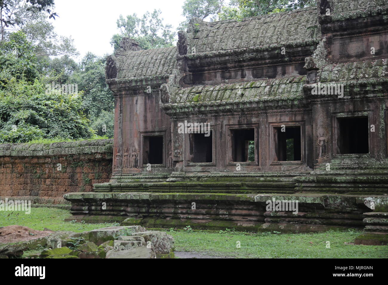 Ruins of Angkor Wat in Cambodia Stock Photo - Alamy