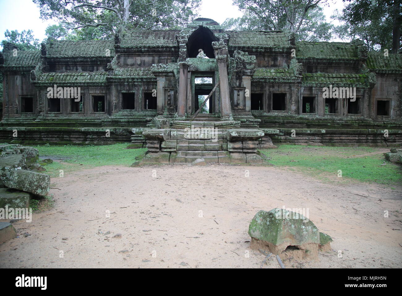 Ruins of Angkor Wat in Cambodia Stock Photo - Alamy