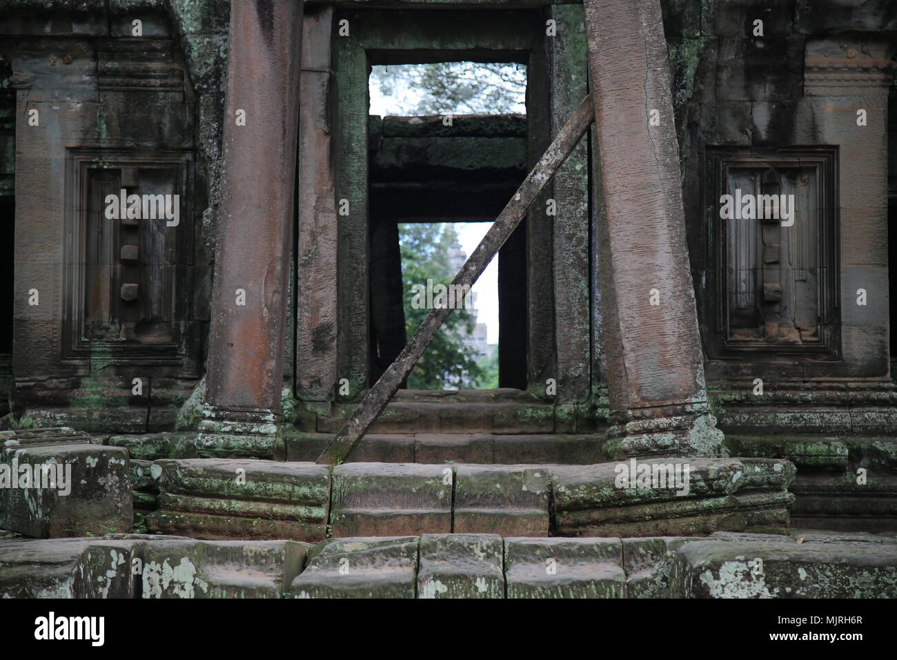 Ruins of Angkor Wat in Cambodia Stock Photo - Alamy