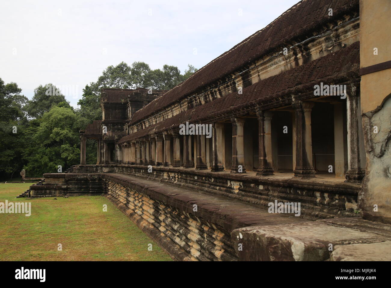Ruins of Angkor Wat in Cambodia Stock Photo - Alamy
