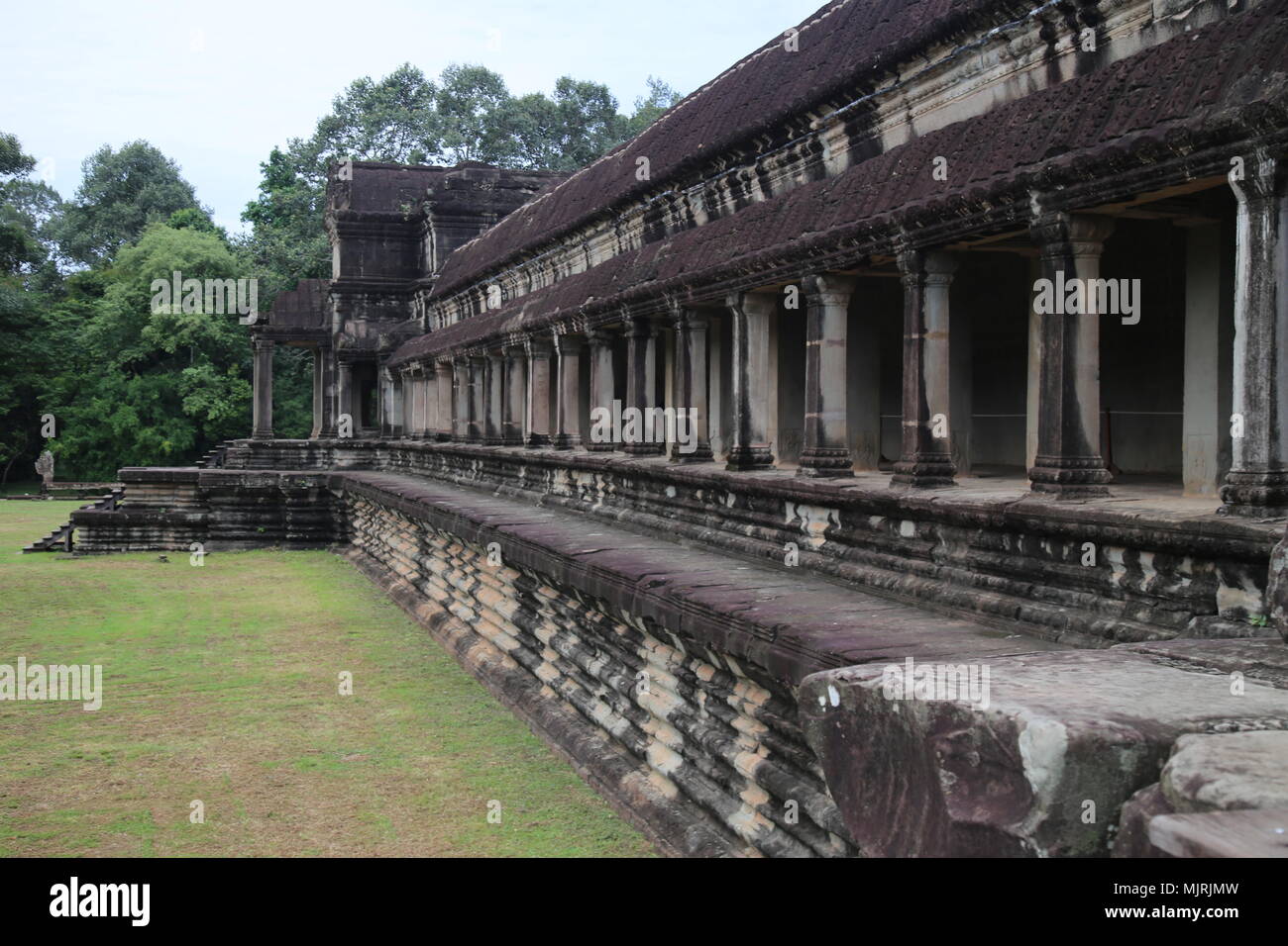 Ruins of Angkor Wat in Cambodia Stock Photo - Alamy