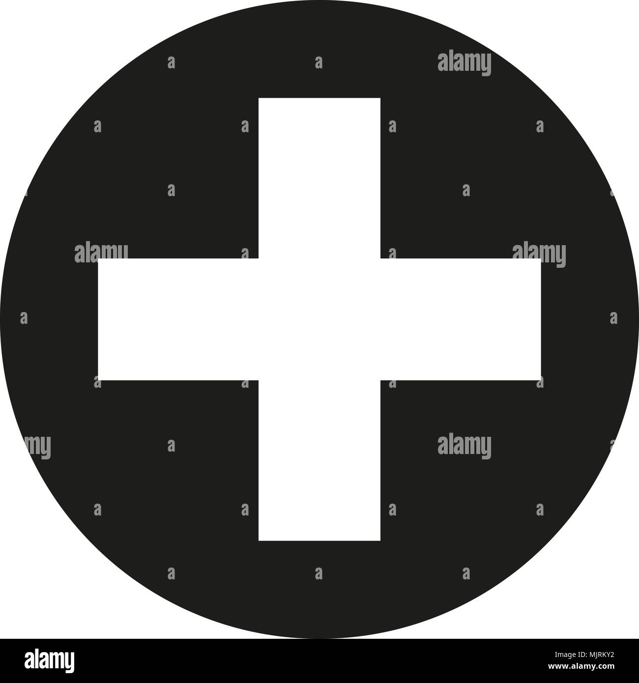 Medical Cross Silhouette