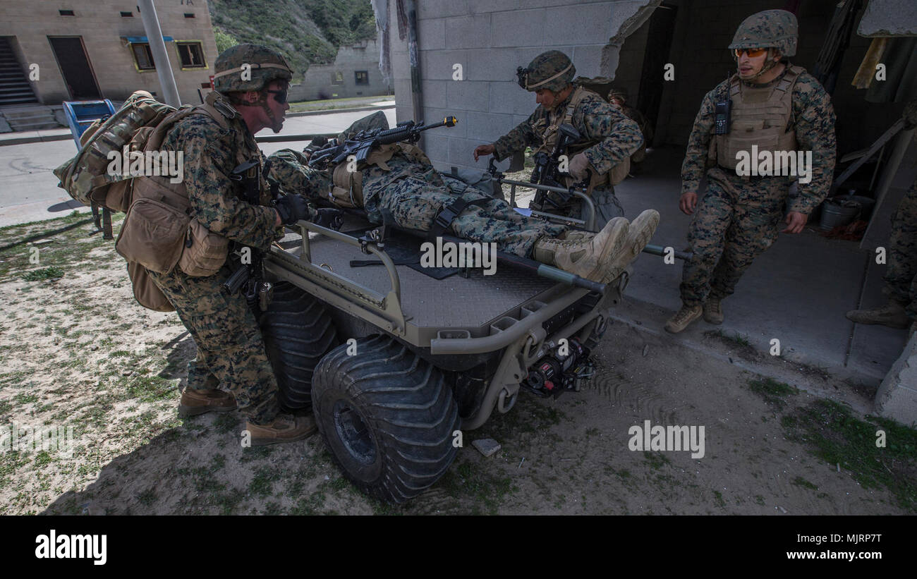 U.S. Marines with 3rd Battalion, 4th Marine Regiment, 1st Marine ...