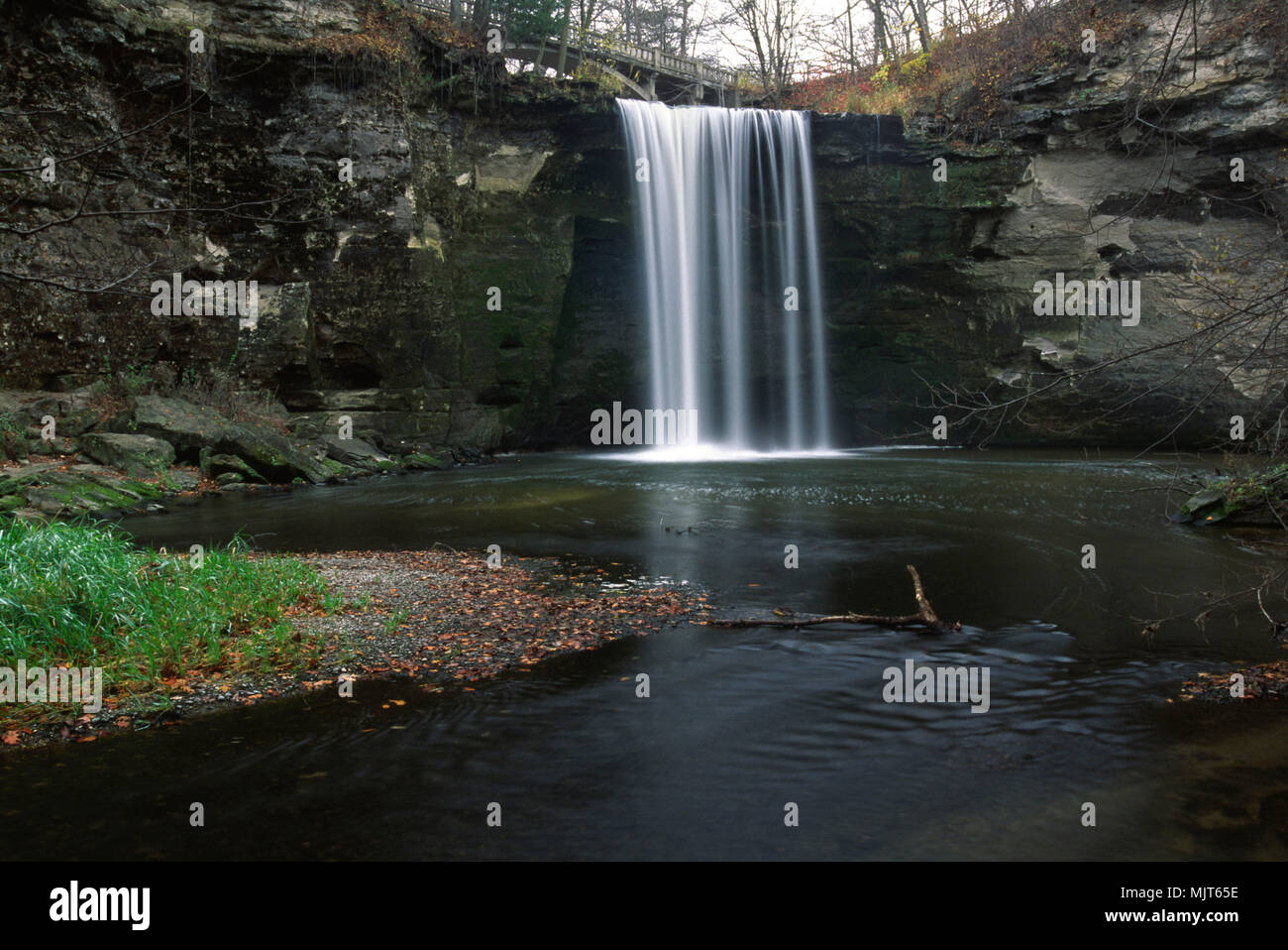 Minneopa Falls, Minneopa State Park, Minnesota Stock Photo - Alamy