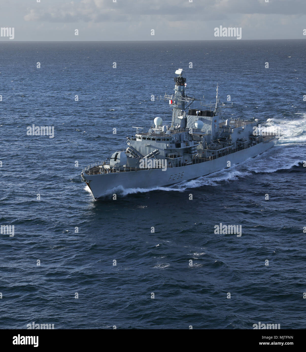 Royal Navy Type 23 frigate Stock Photo - Alamy