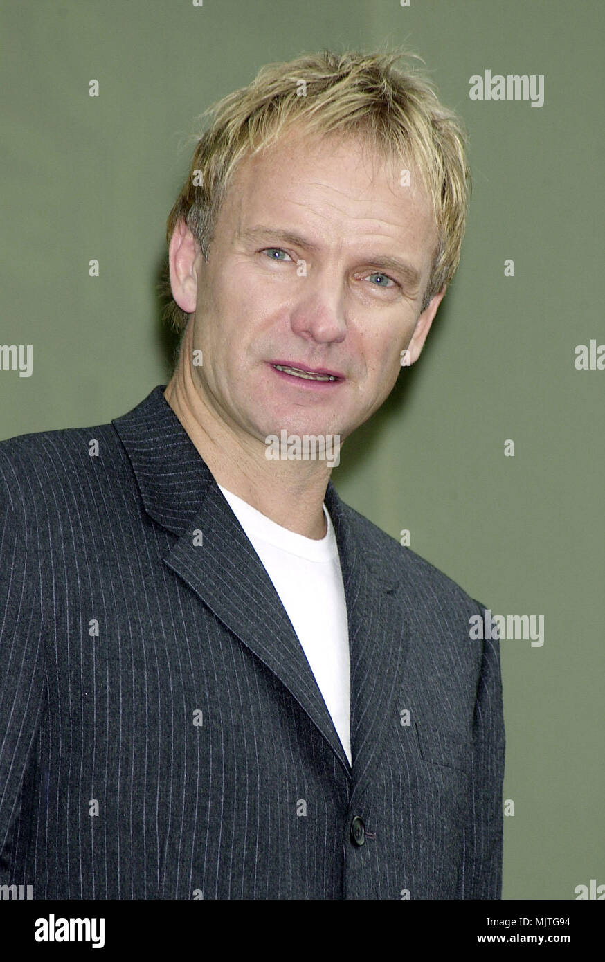Dec 08, 2000; Los Angeles, CA, USA; Sting received the 2168th star on ...
