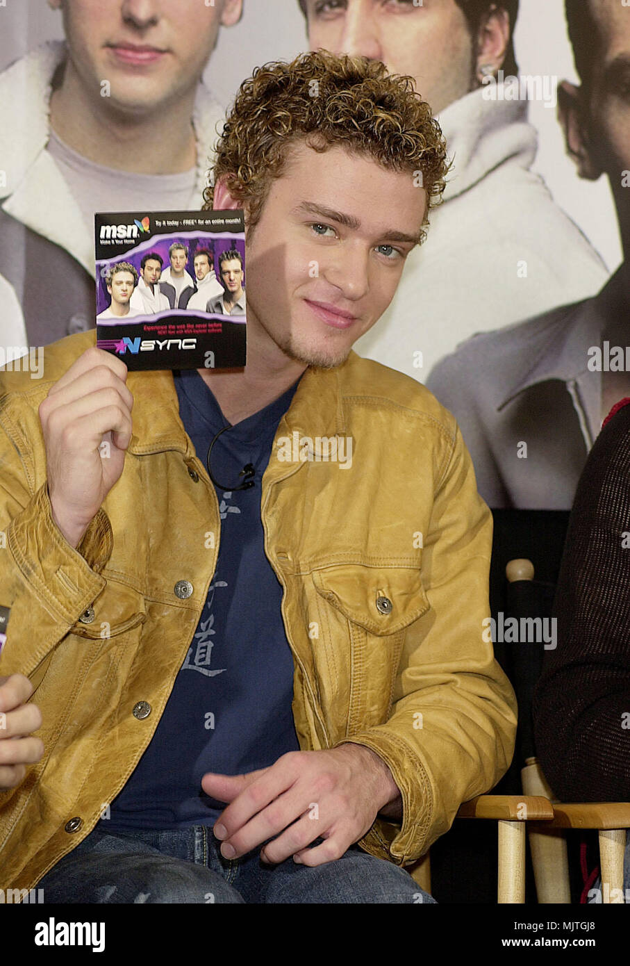 Nov 28, 2000; Los Angeles, CA, USA; Timberlake.Justin.Randall28 ...